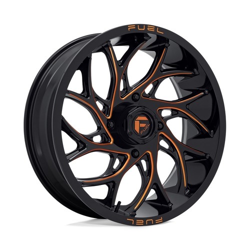Fuel Runner 22" Wheels Orange 37x8.3 BKT 171 Tires Polaris Ranger XP 9 ...