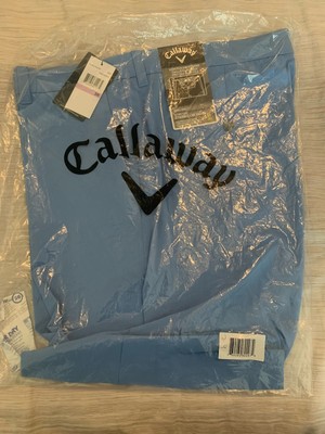 Callaway Men's Stretch Active Waistband Opti-Dri Shorts Baby Blue ...