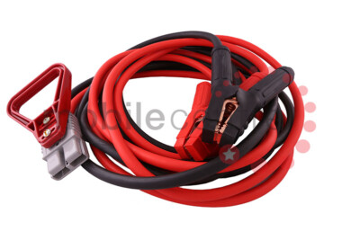 croc clips lead 4.5m long 35mm2 cable Grey Anderson SB175 connector red ...