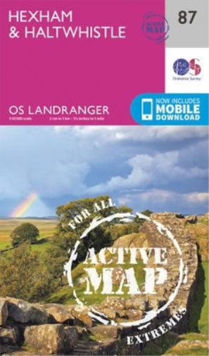 Hexham & Haltwhistle (Map) OS Landranger Active Map (UK IMPORT) | eBay