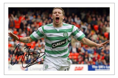 CRAIG BELLAMY Signed Autograph PHOTO Fan Signature Gift Print CELTIC ...