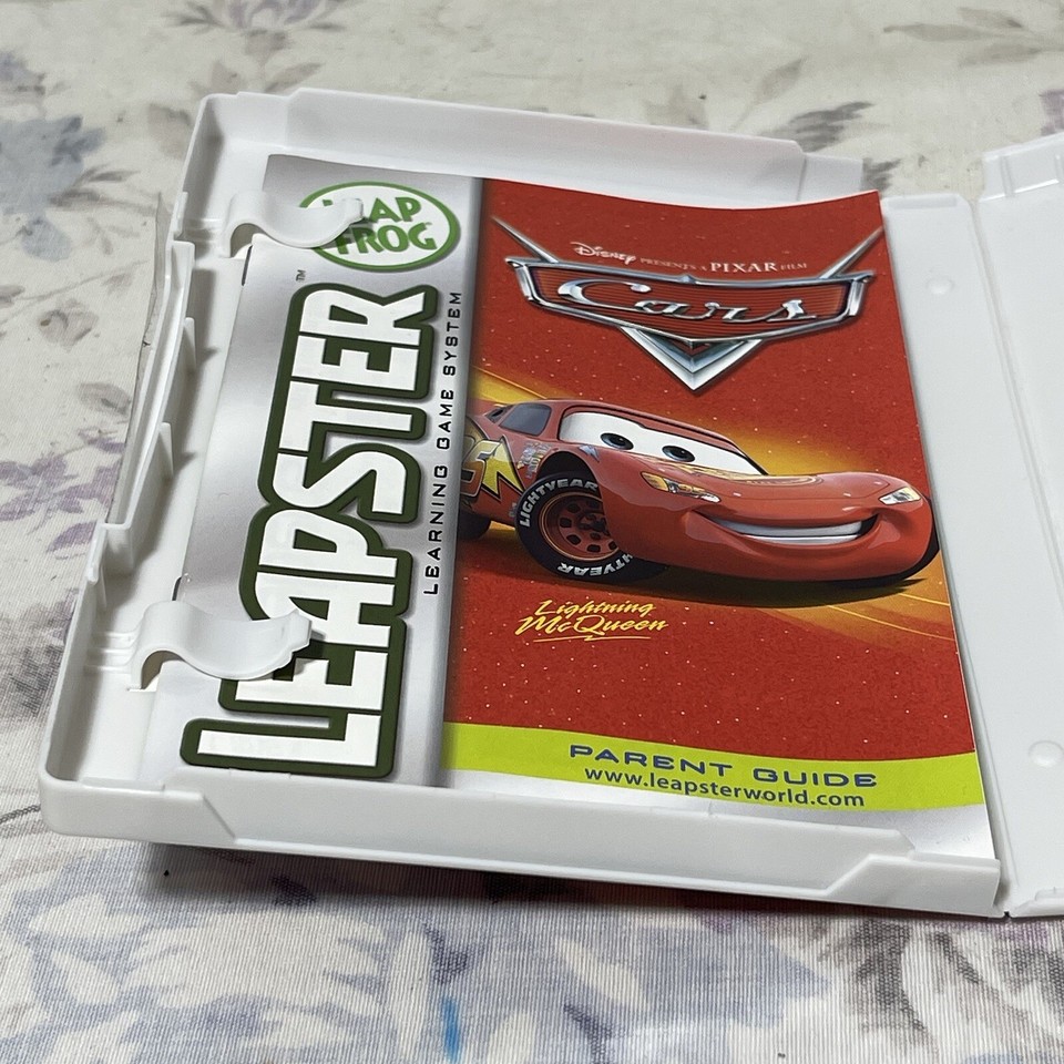 leapster learning game system / Leap Frog / Cars Lightning McQueen ...