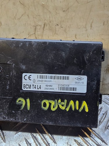 RENAULT TRAFIC VAUXHALL VIVARO 2014-2019 BODY CONTROL MODULE BCM ...