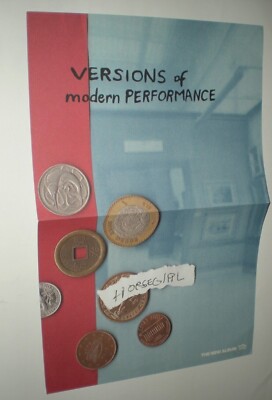 Poster - horsegirl VERSIONS OF MODERN PERFORMANCE the band horse girl g ...