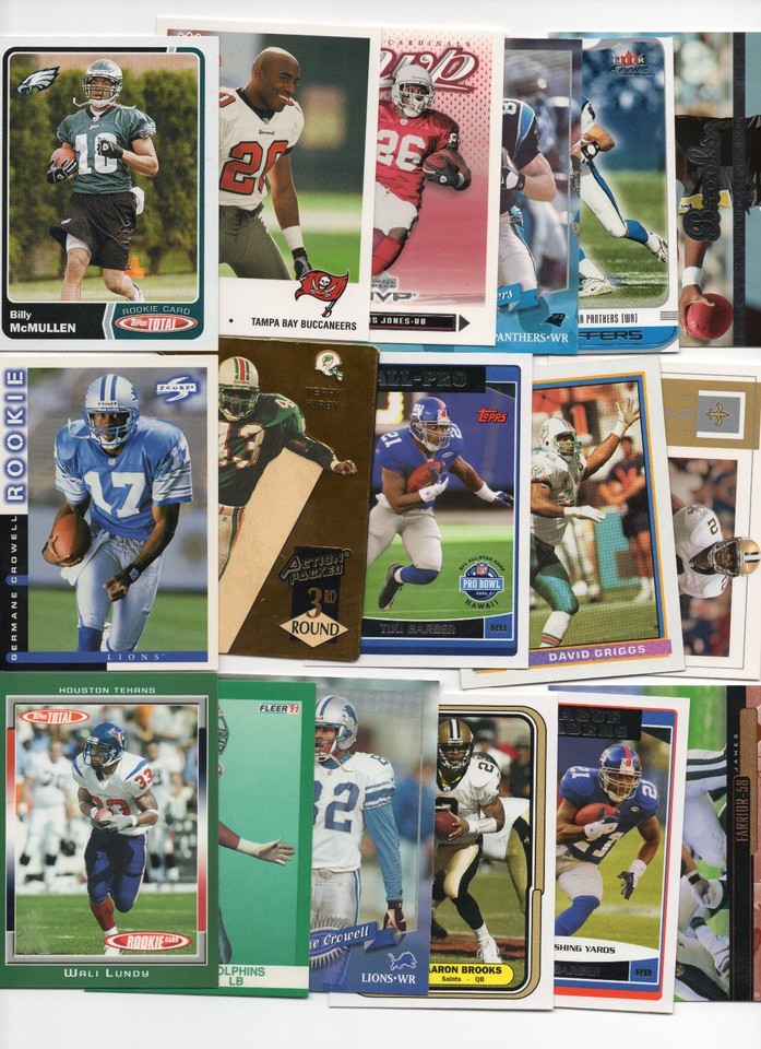 VIRGINIA CAVALIERS 50 CARD FOOTBALL lot BARBER, MASON, SLADE, WAY ...