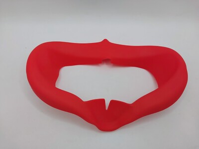 Orange VR Face Silicone Cover Cushion Pad Fit Meta Oculus Quest 1 ...