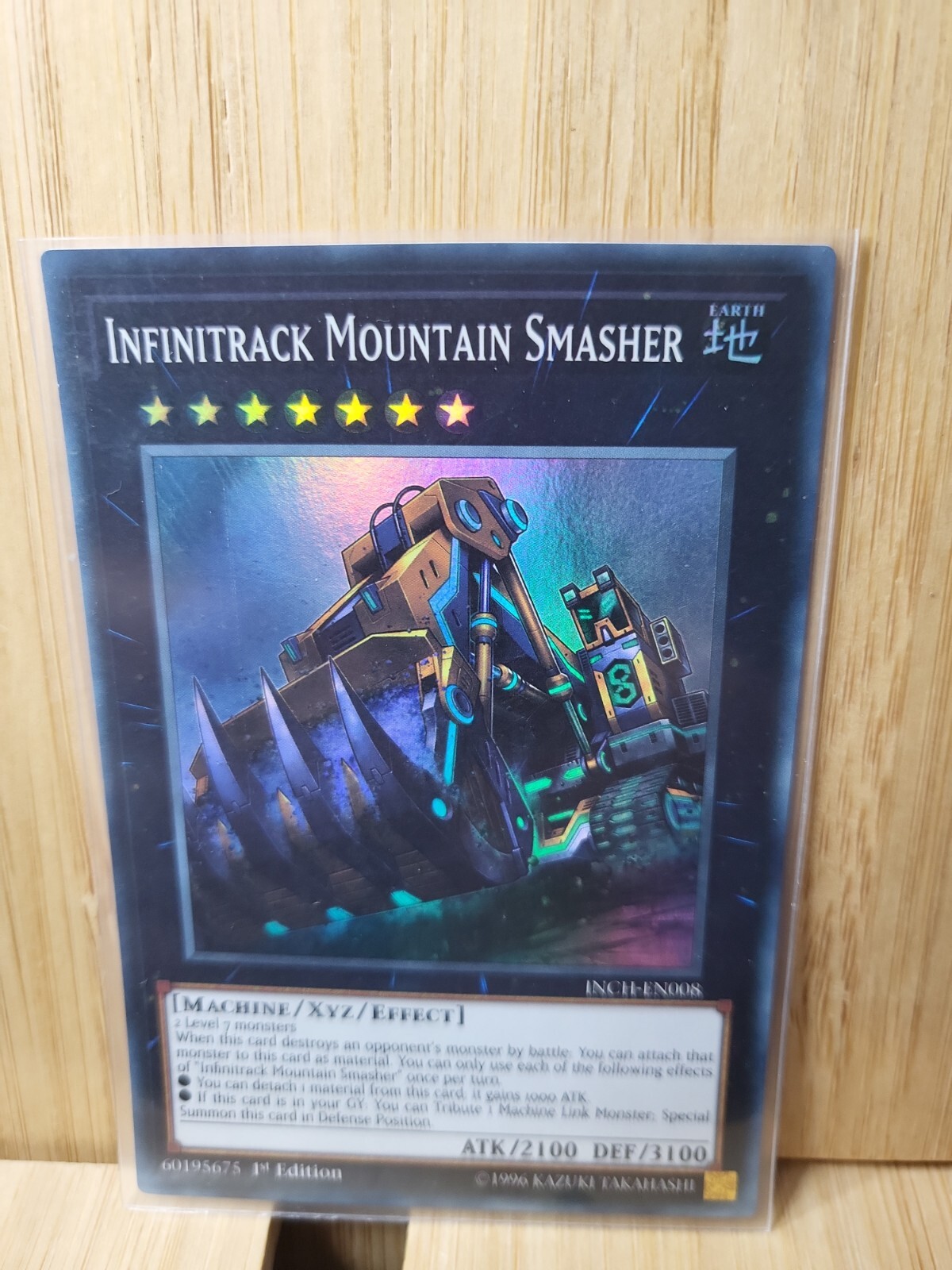 Yu-Gi-Oh! 🏆Infinitrack Mountain Smasher - 1st Edition - 1996🏆SUPER RARE ...