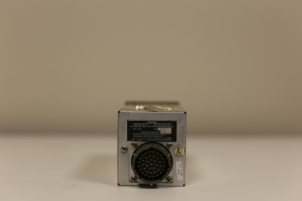 Collins CTL-22 VHF Comm Radio Control Head PN: 622-6520-008, AR | eBay