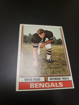 1974 TOPPS MIKE REID CINCINNATI BENGALS #290 | eBay