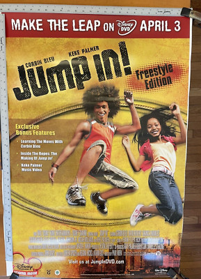 Disney JUMP IN movie poster KEKE PALMER CORBIN BLEU ***READ DESCRIPTION ...