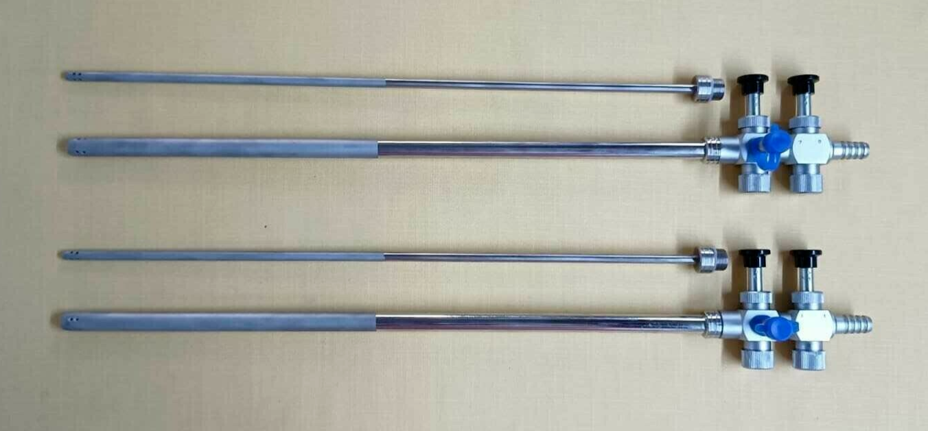 2pc Laparoscopic Trumpet Suction Irrigation 10-5mm Endoscopy Reusable ...