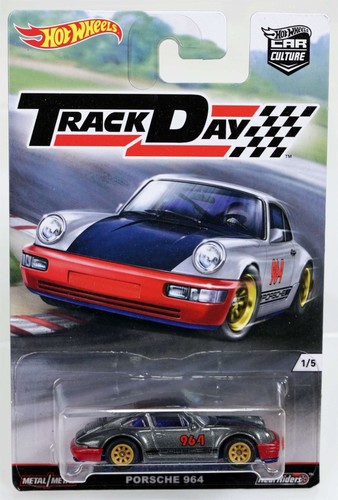 Hot Wheels Porsche 964 Track Day Car Culture Series - DJF93 NRFP Gray 1 ...