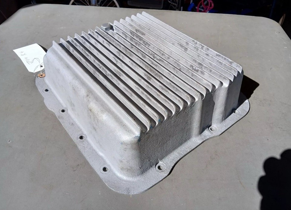 700R4/4L60/4L65E Deep Aluminum Transmission Pan Extra Capacity GM ...