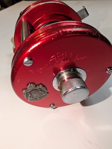 Abu Ambassadeur 500 AB. Urfabriken Svangsta Sweden Bait Casting Reel ...