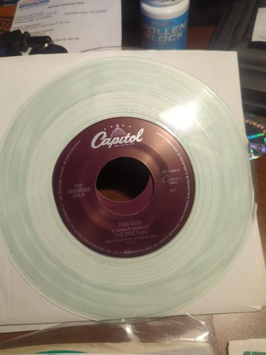 THE Beatles Capitol/Cema 45rpm Vinyl (1994) 10 Different 45s | eBay