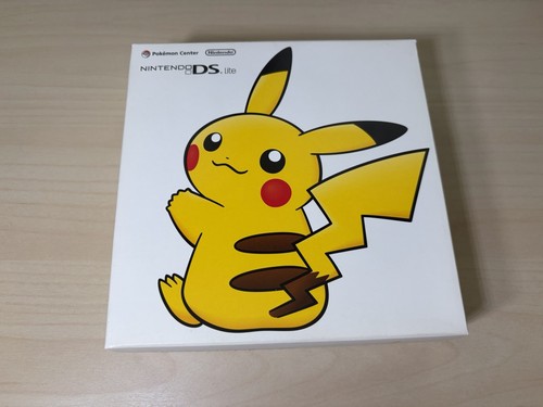 Nintendo DS Lite Pokemon Center Pikachu Yellow Handheld Console Mint In ...