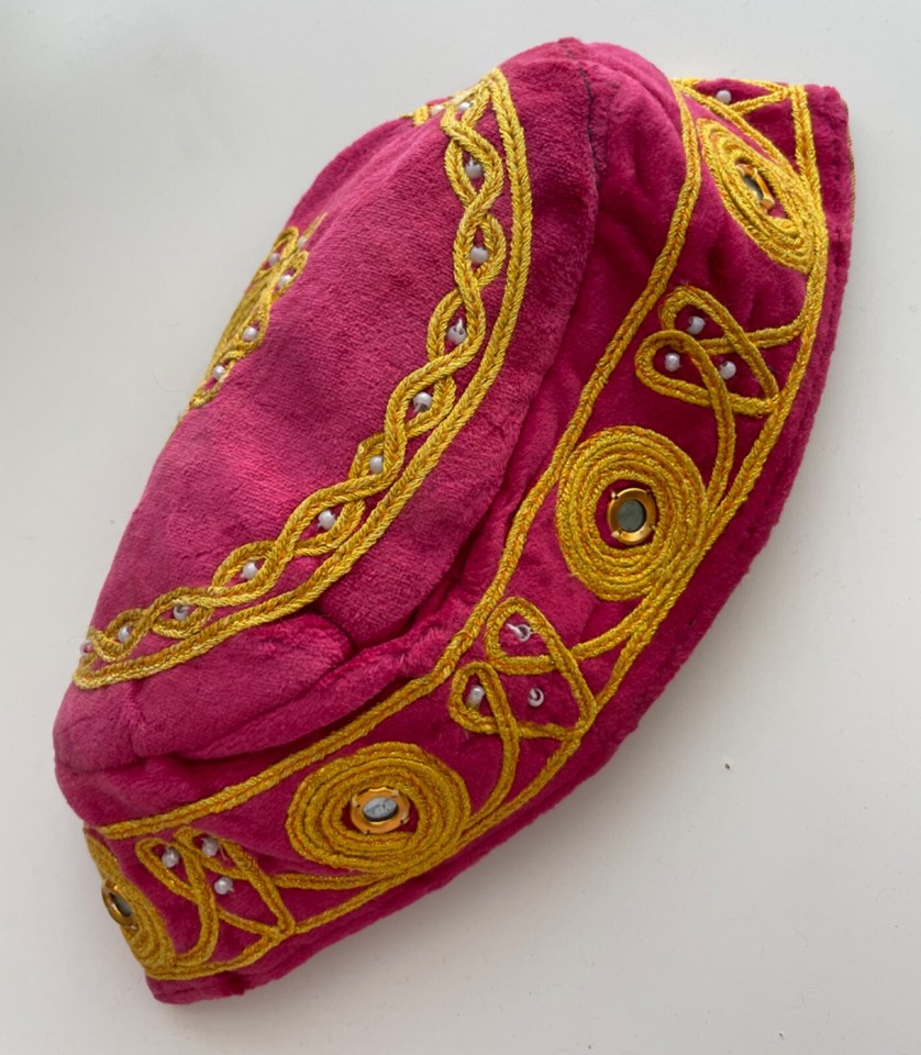 Oriental Folkloric Fez, Authentic Turkish Fes, Handmade Cap, Exotic ...