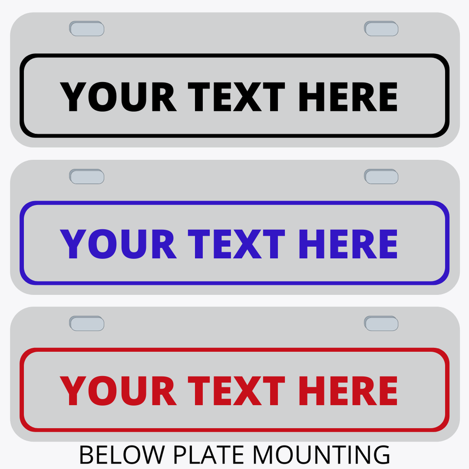 Firefighter EMT Paramedic Custom License Plate Topper - Police FOP ...