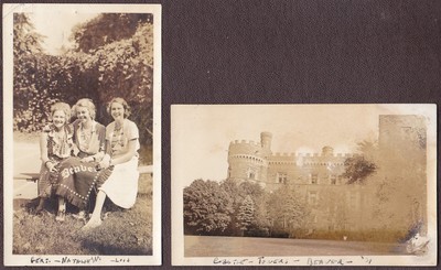 Belvoir "Beaver" Castle Leicestershire, England (2) Antique Snapshots ...
