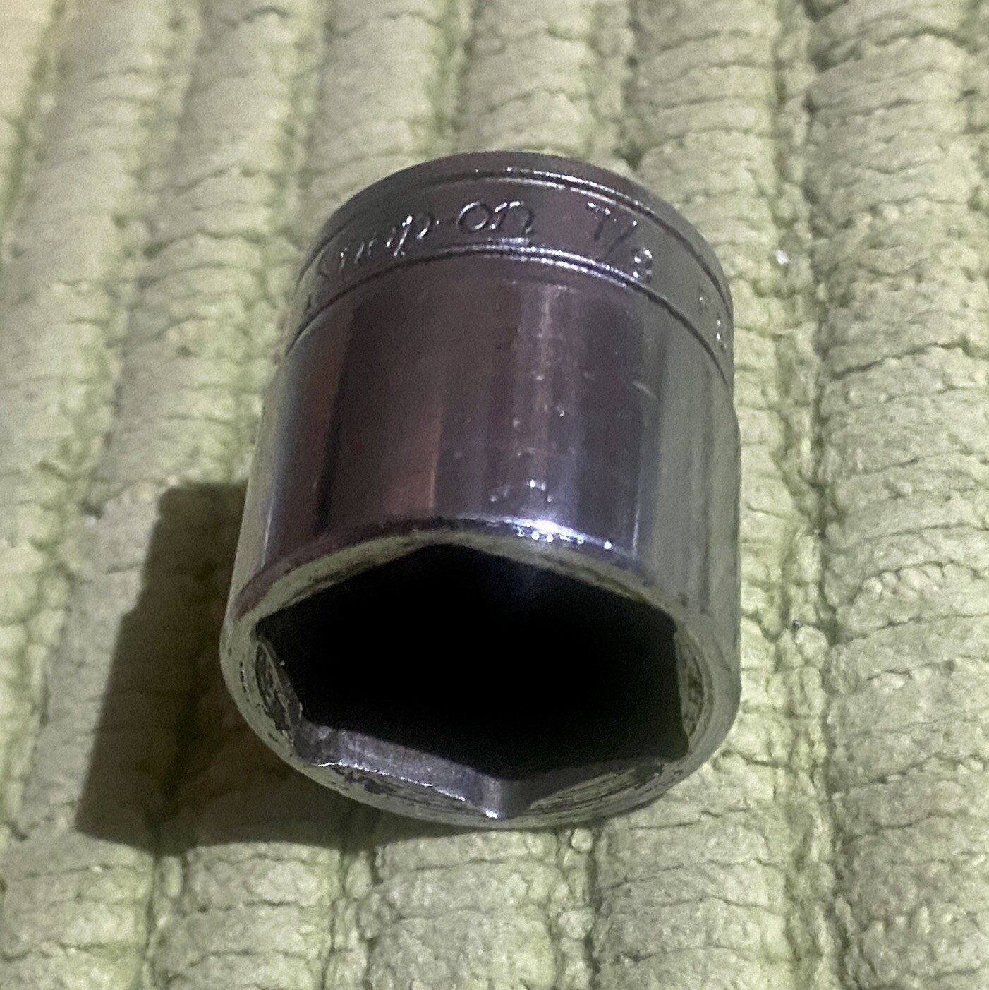 Vintage(1966 Pat) Snap-On Shallow SAE Socket 6 Point 3/8 Drive 7/8” | eBay