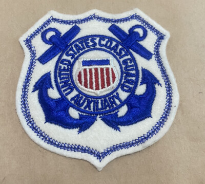 USCG COAST GUARD AUXILIARY PATCH RESERVE FORCE MARITIME SECURITY SEMPER ...