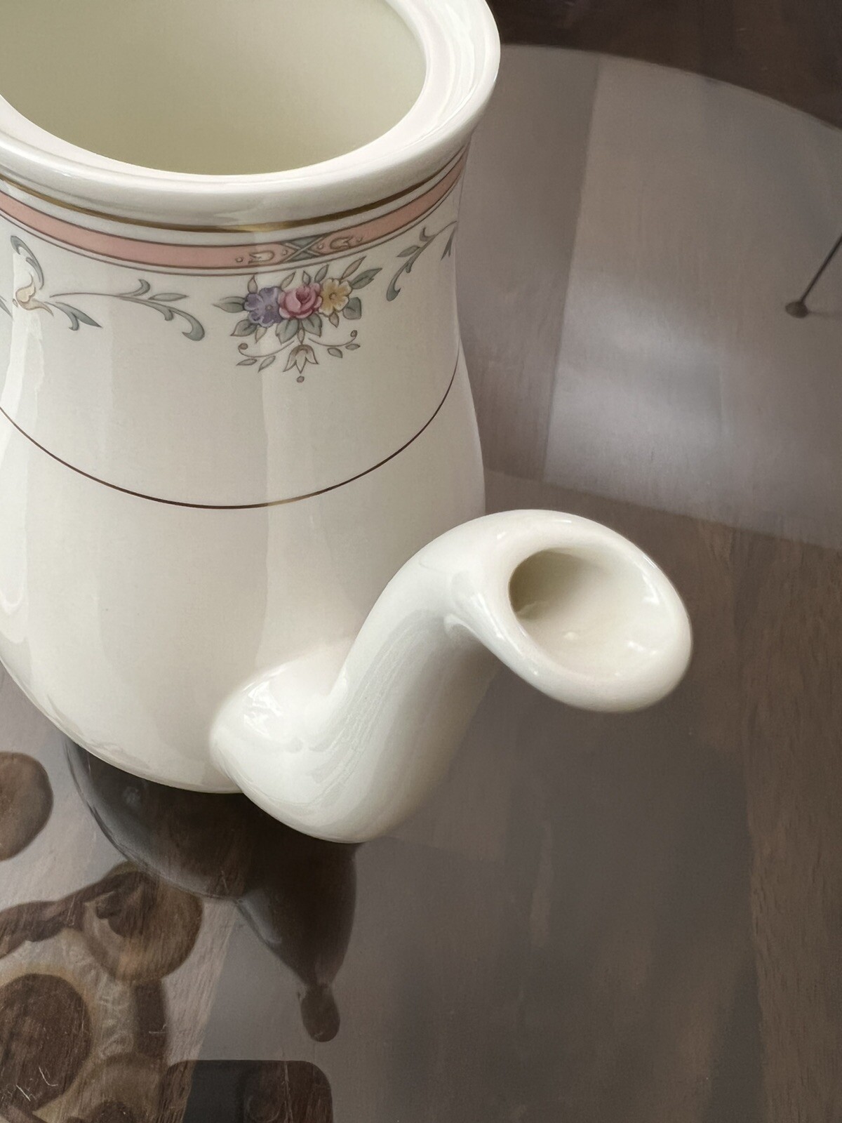 Christopher Stuart SPRING CREST PATTERN BONE CHINA Coffee Pot | eBay