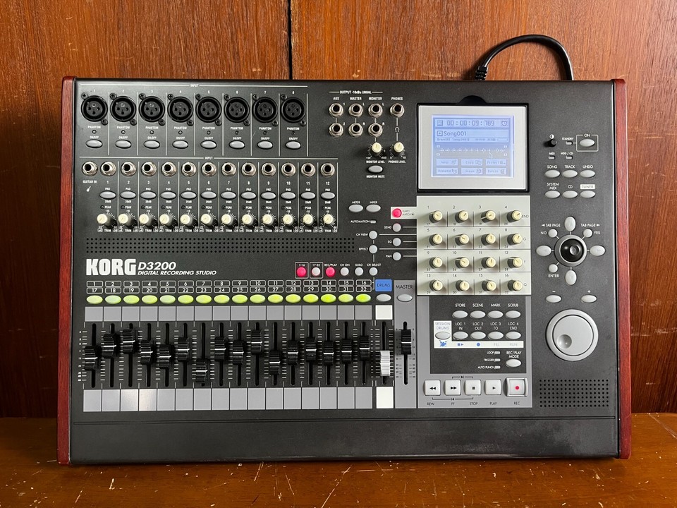 Korg D3200 32-Track Digital Recording Studio Desktop Recorder | eBay