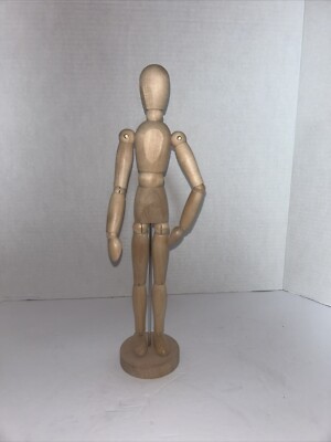Jointed Poseable Artist Model Human Mannequin 13.5” Figure Natural ...