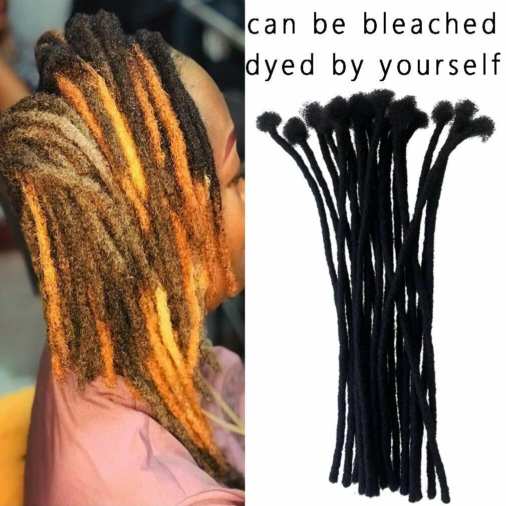 8"-14"Handmade Crochet Dreadlocks 100% Human Hair Locks Dreads ...