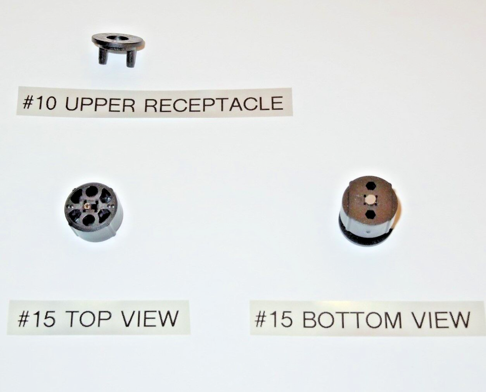 New Authentic "AA" Mini Maglite Repair Switch Assembly Part # 108-000 ...