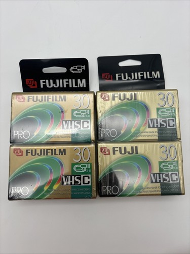 NEW SEALED Fujifilm VHS-C Pro TC30 Camcorder Videocassette | eBay