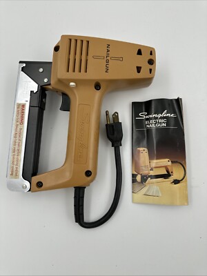 Swingline Electric Stapler Gun Corded Model 34201 VINTAGE Clean Lightly ...