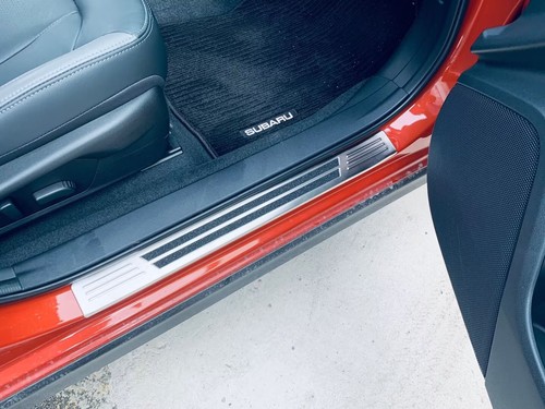 For Subaru Crosstrek 2023 Car Accessories Steel Door Sill Protector ...