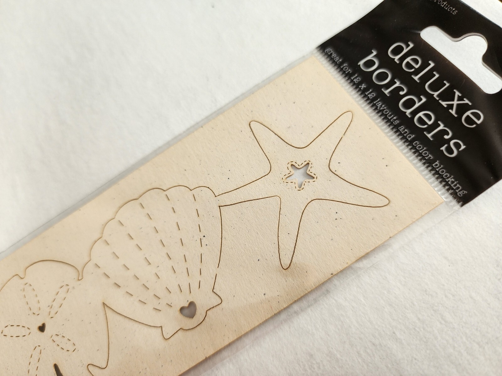 Sea Shell Border - Die Cut Laser Cut New - Deluxe Cuts Scrapbooking ...