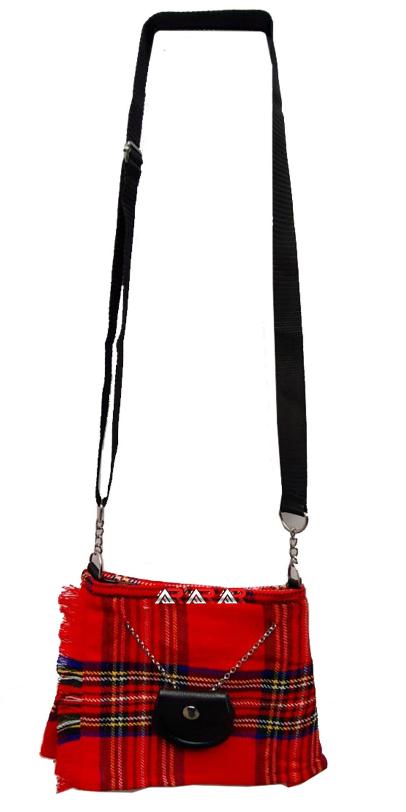 Ladies Shoulder Bags Scottish Kilt Tartan Bag Purse Handmade 4 Tartans ...