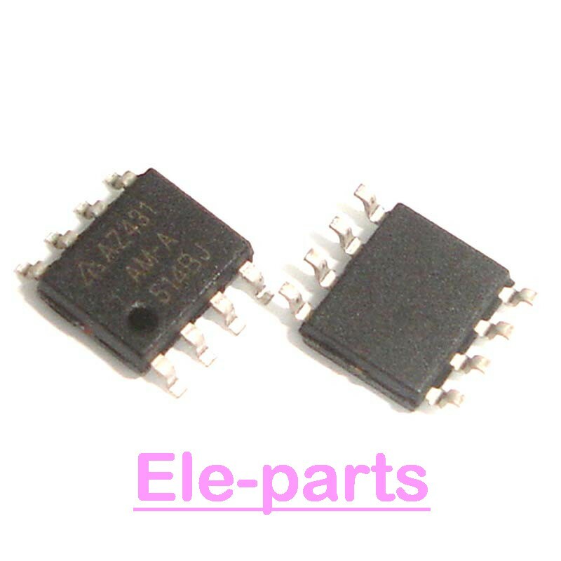 50 PCS AZ431AM-A SOP8 AZ431 TL431ACDR TL431AC TL431 Adjustable Shunt ...