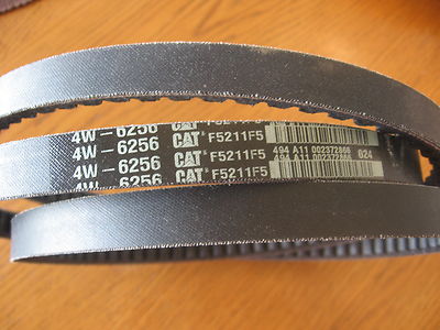 NEW Genuine Caterpillar CAT Belt 4W-6256 cogged V-Belt | eBay