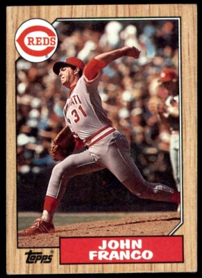 1987 Topps Baseball #305 John Franco | eBay