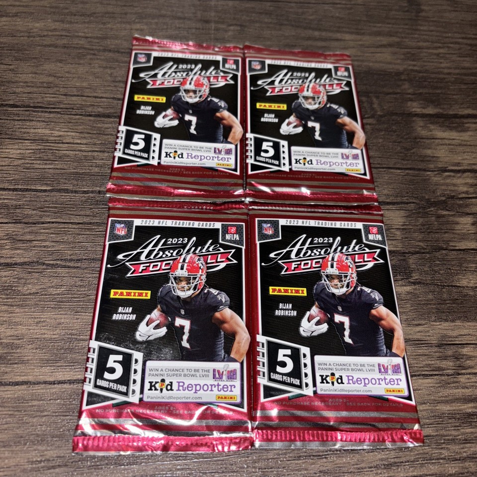 (4)2023 Panini Absolute-5 Card Packs-Factory Sealed-****Ships Free ...