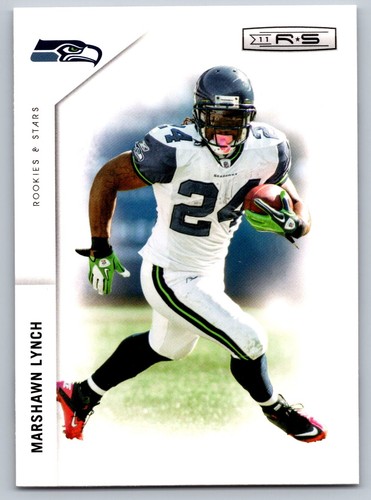 2011 Panini Rookies & Stars 130 Marshawn Lynch Seattle Seahawks ...