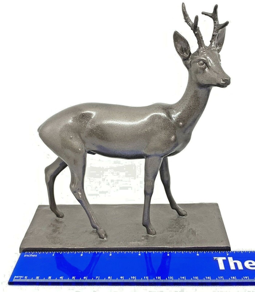 Vintage Ges Gesch Metal Buck Germany - Heavy 8" Tall x 7.25 Long ...
