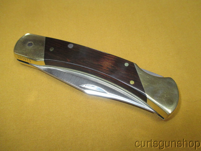Schrade LB7 Folding Lock Back Knife with Brown Leather Sheath | eBay