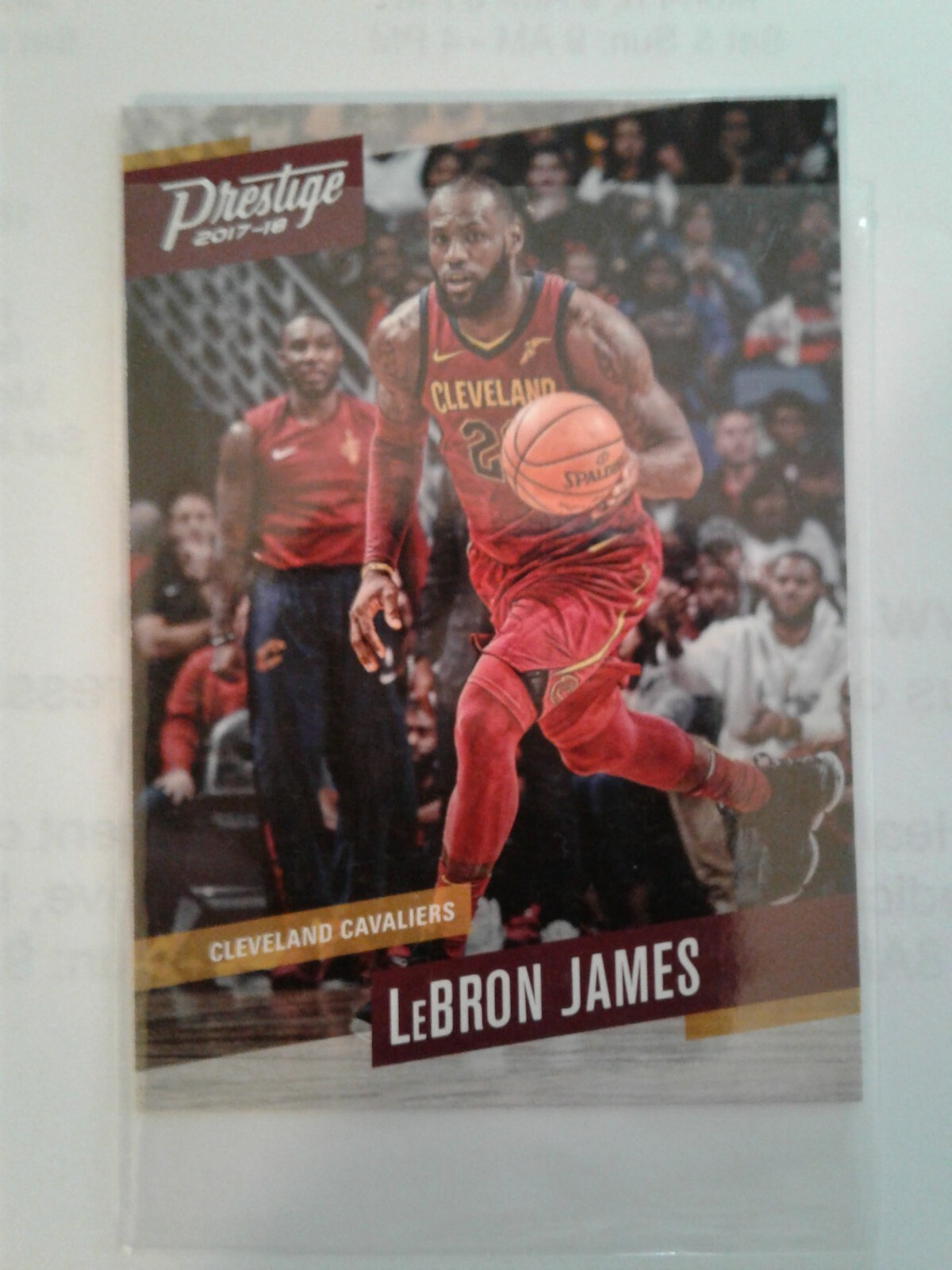 2017-18 Panini Prestige - LeBron James #16 for sale online | eBay