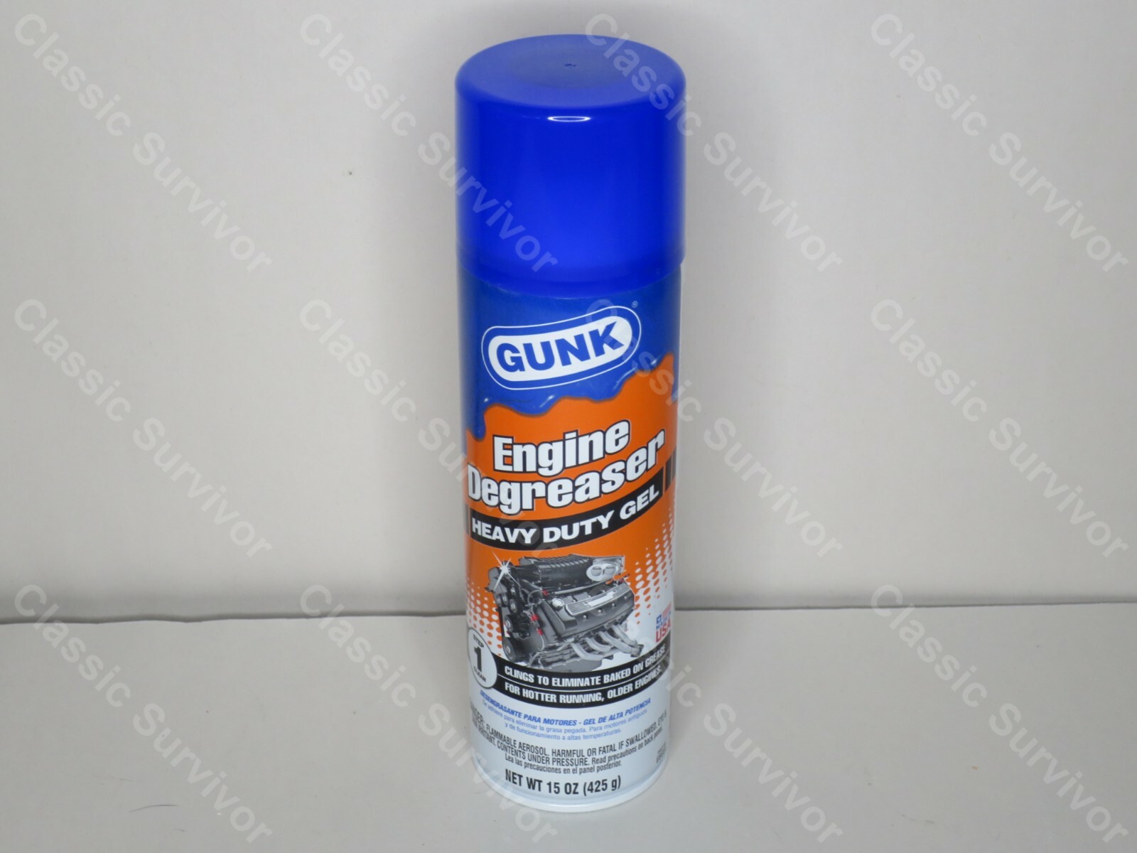 Gunk EBGEL Engine Degreaser Aerosol Heavy Duty Gel 15oz Can | eBay