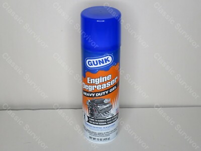 Gunk EBGEL Engine Degreaser Aerosol Heavy Duty Gel 15oz Can | eBay