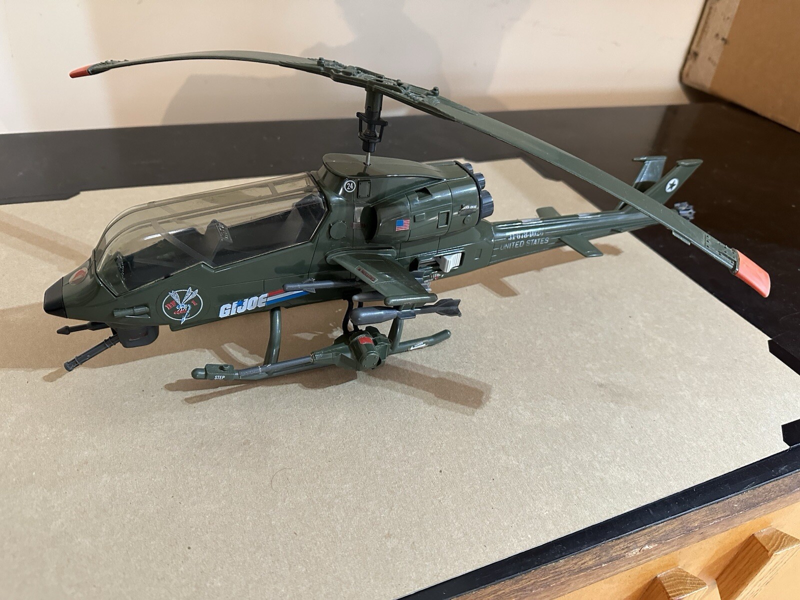 GI Joe DRAGONFLY XH-1 Helicopter 1983 - Hasbro | eBay