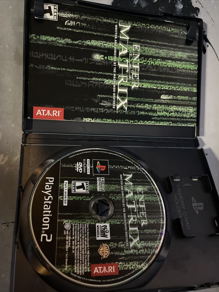 Enter The Matrix (PS2, Playstation 2) CIB | eBay