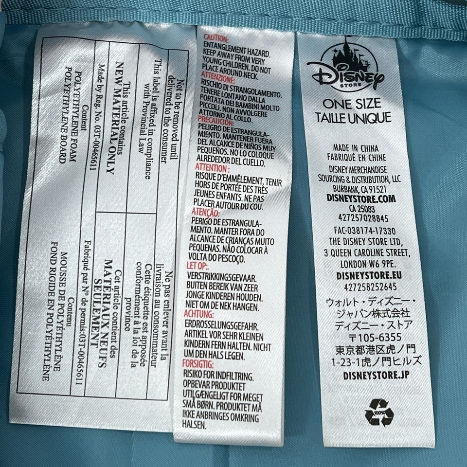 Disney Store Tropical Stitch Pink Backpack Ears Floral Lilo & Stitch | eBay