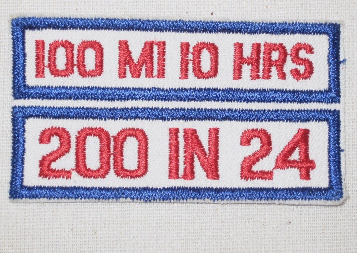 Running Patch - 100 Mi 10 Hrs 200 In 24 - vintage | eBay
