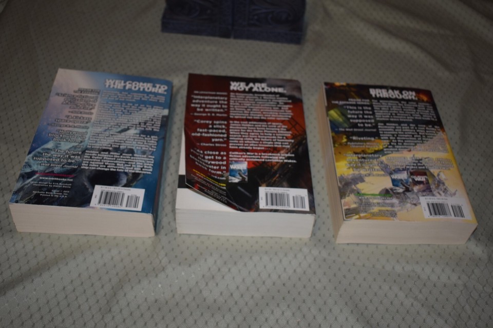 The Expanse 1-3 lot/set by James S.A. Corey (1st edition/Varied ...